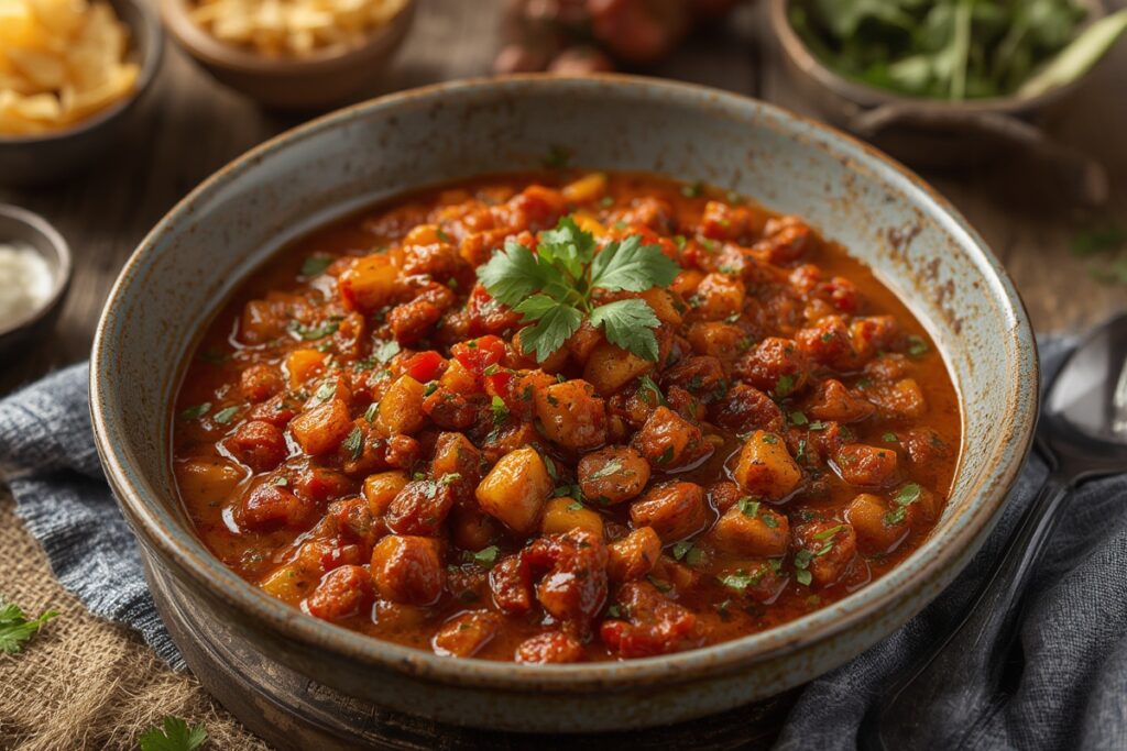 Hearty High Protein Chili: 30g Protein Comfort Bowl